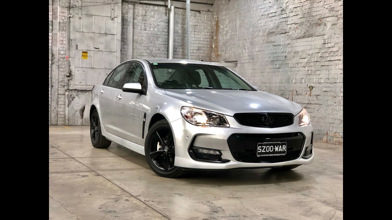 2015 Holden Commodore VF II MY16 SV6 Silver 6 Speed Sports Automatic ...