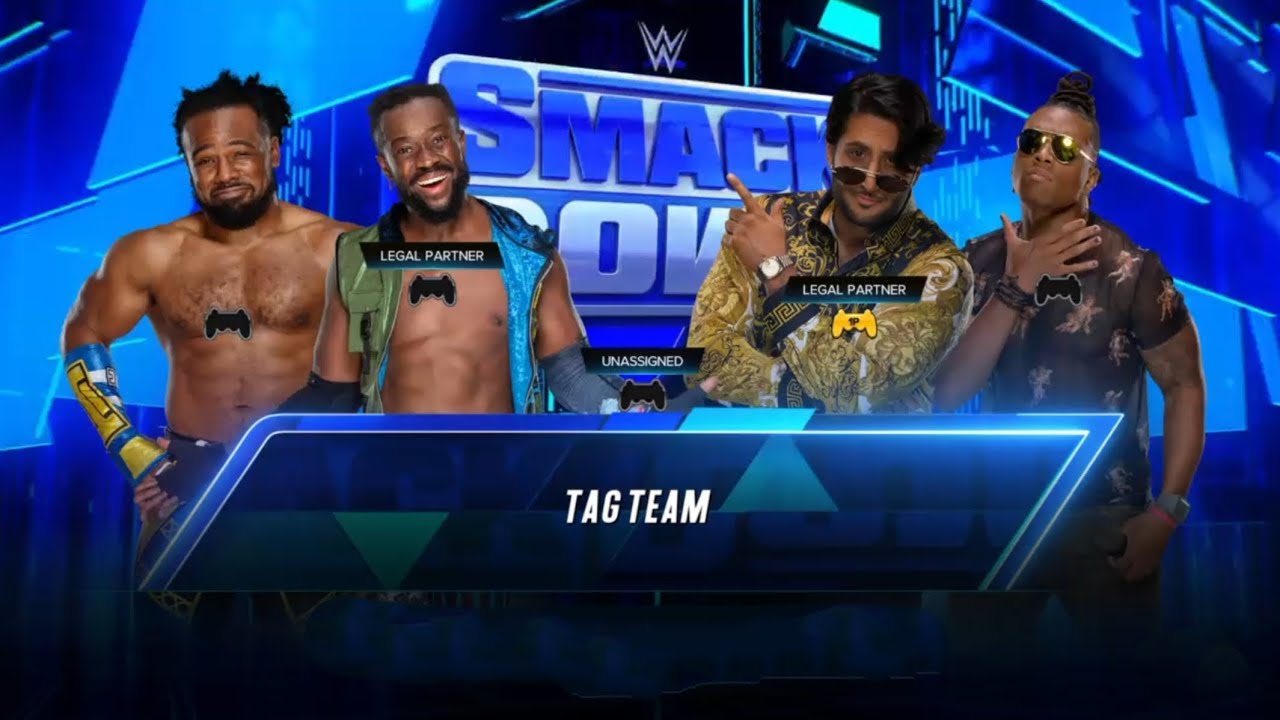 The New Day vs MxM | Tag Team Match | WWE SmackDown | WWE2K | Gameplay ...