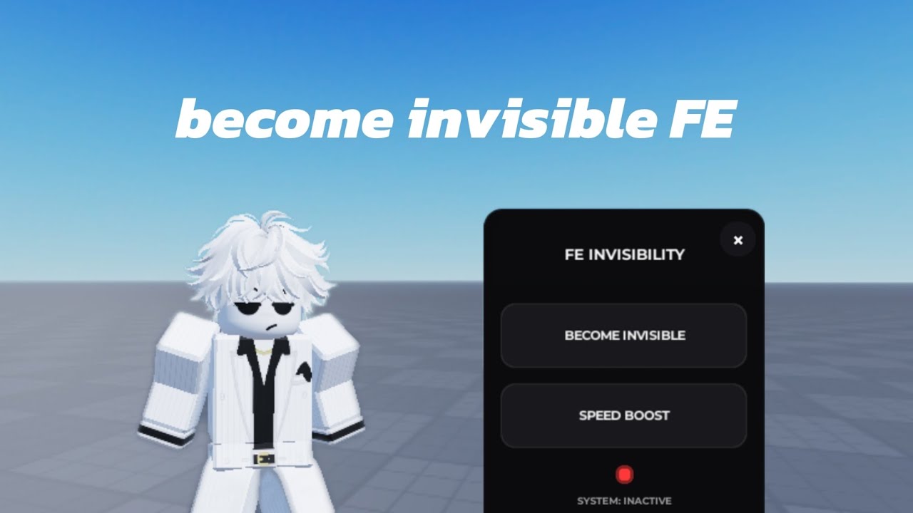 FE invisible script - YouTube