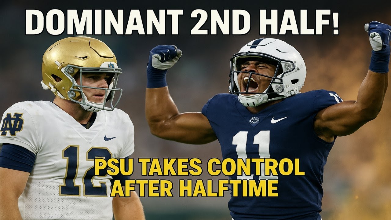 Down Early but DOMINANT 2nd Half | O1C | W0 PSU vs ND - YouTube