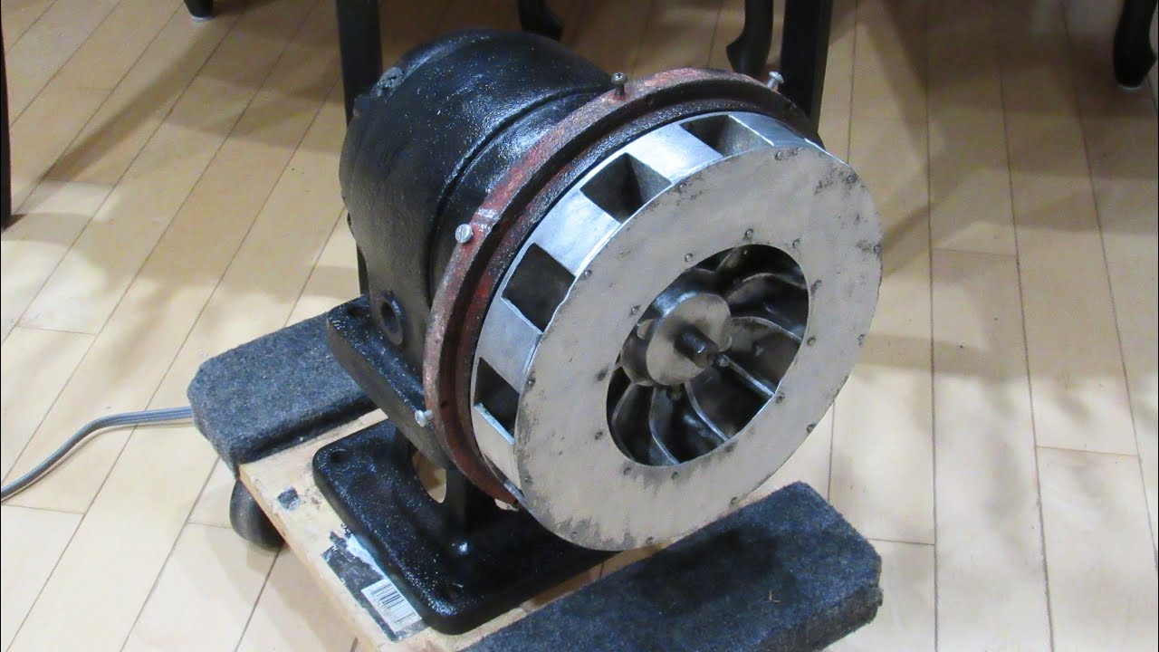 Sterling Little Giant Single End Run-Up With No Stator (RARE FOOTAGE ...