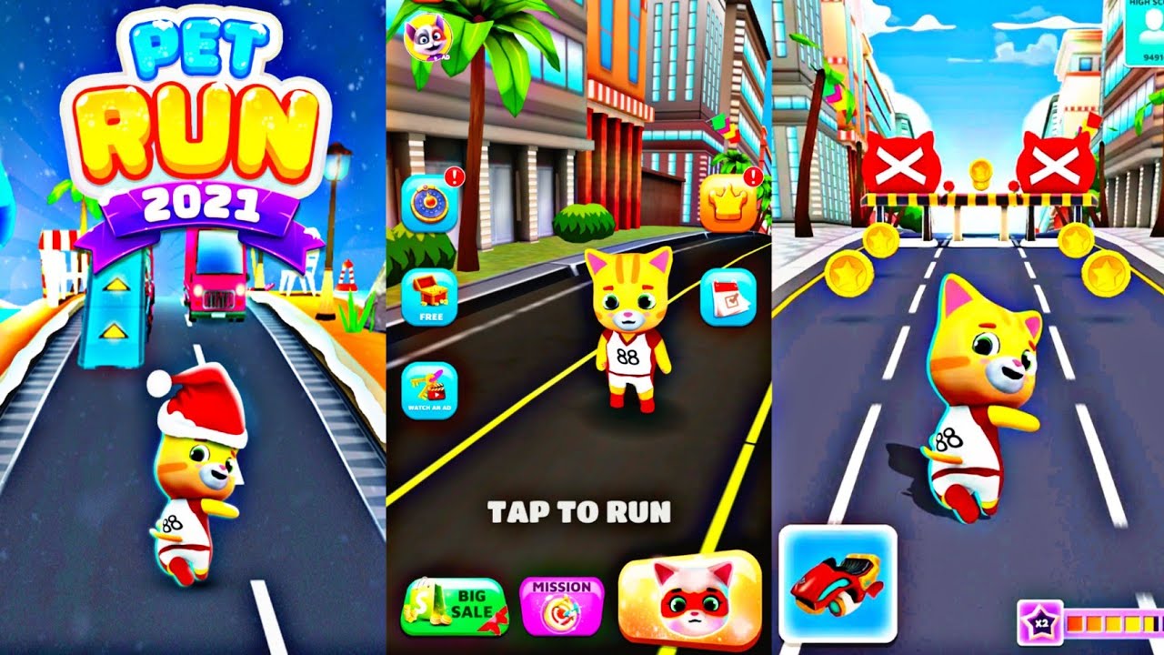 Endless Kitty Run-adventure for pet game new cat runing best gameplay ...