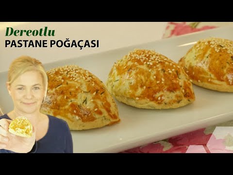 Pastanelerin gözdesi dereotlu poğaça / Pastane poğaçası / Figen Ararat