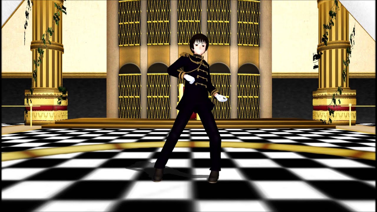 MMD Hetalia: Japan dancing to Daisuke - YouTube