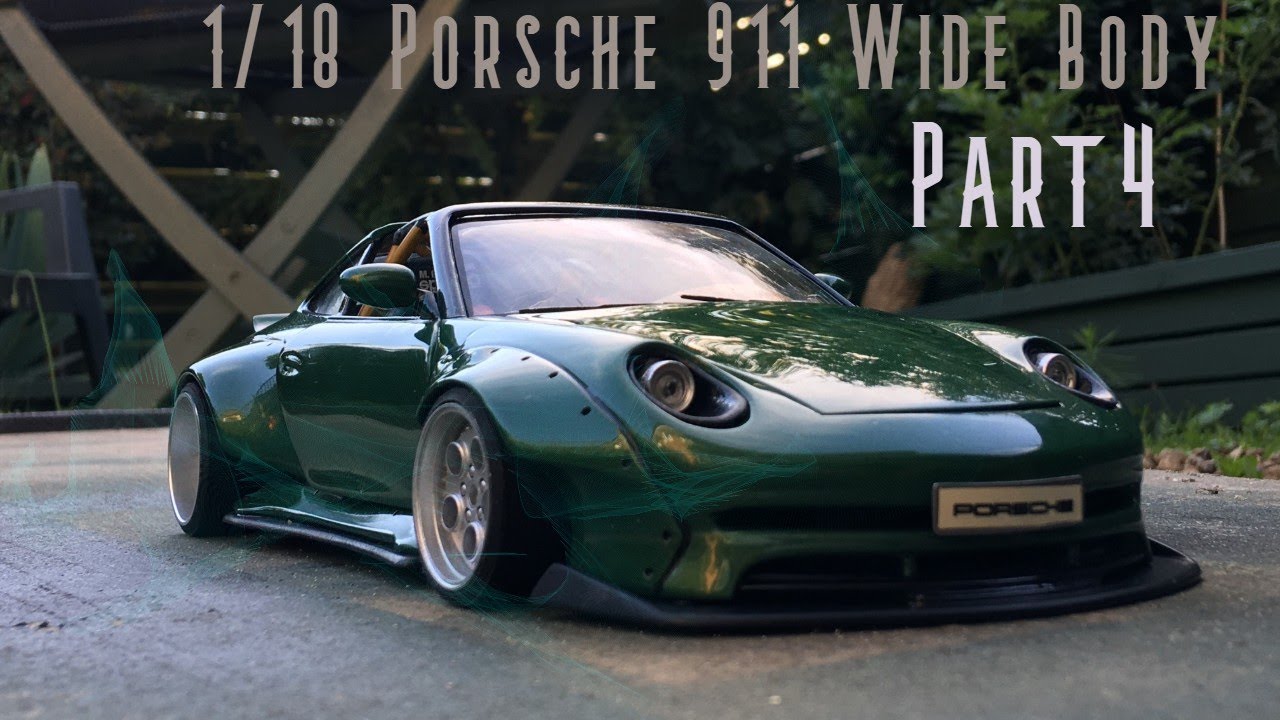 1/18 Custom Porsche 911 build step by step Part 4 - YouTube