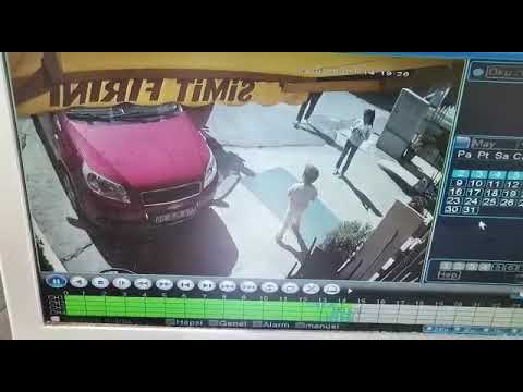 Kaza anı saniye saniye kameralara yansıdı ​​​​​​​