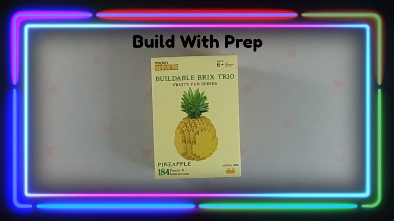 Watch Me Build! Micro Brix - Buildable Brix Trio - Fruity Fun ...
