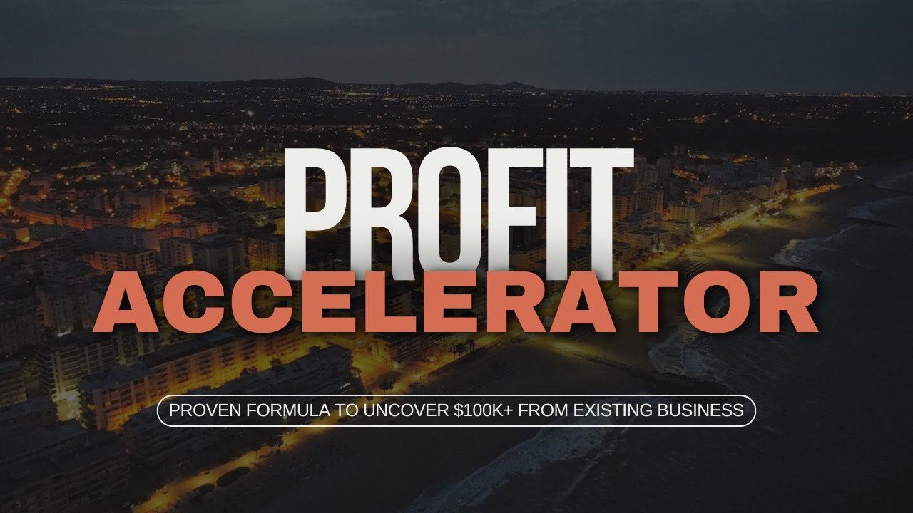Profit Accelerator Software -- Get The Most Out Of What You've Already ...