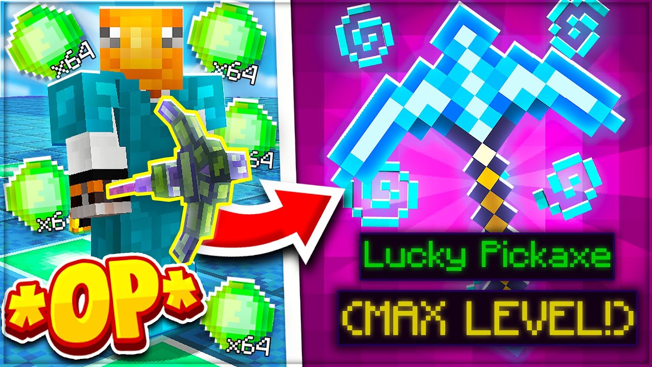 *GODLY* MAXED OUT PICKAXE! on My NEW OP Prisons Server | Minecraft OP ...