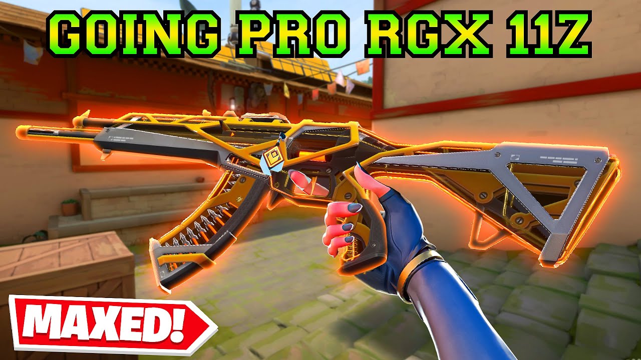 Going PRO w/ the *NeW* RGX 11Z Skins - Valorant - YouTube