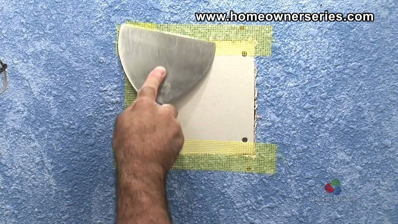 How to Fix Drywall - Lath Strip Patch - Drywall Repair - Part 2 of 2 ...