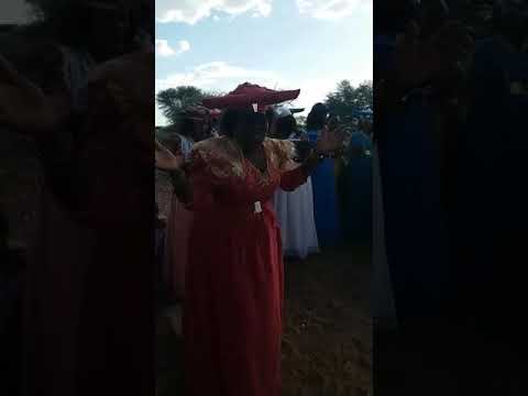 Outjina session Herero Traditional wedding dance - YouTube