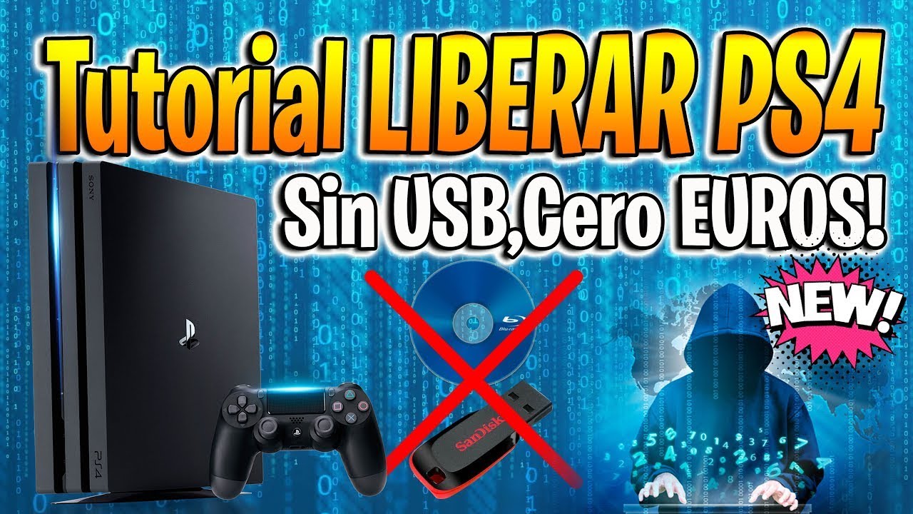 Tutorial LIBERAR PS4 Sáper Fácil sin USB , Totalmente GRATIS Ahora ...