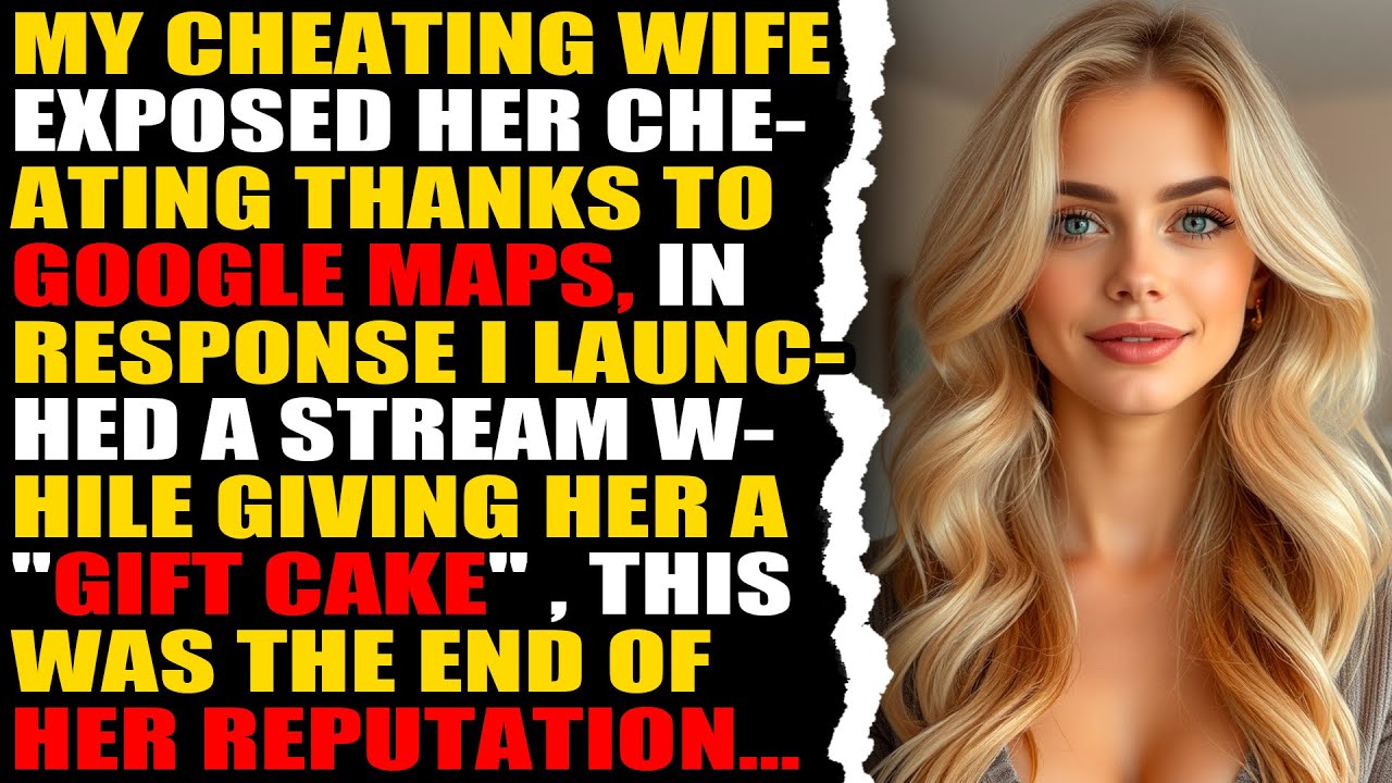 Cheating Wife Caught on Google Maps, On Stream I Give Her a "Gift Cake" in Response! | Audio ...