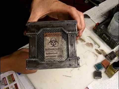 BIOHAZARD COMPUTER CASE MOD PART I - YouTube
