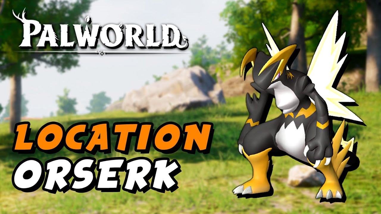 Palworld - Orserk Location (Paldeck No. 106 - Transporting Level 3 ...