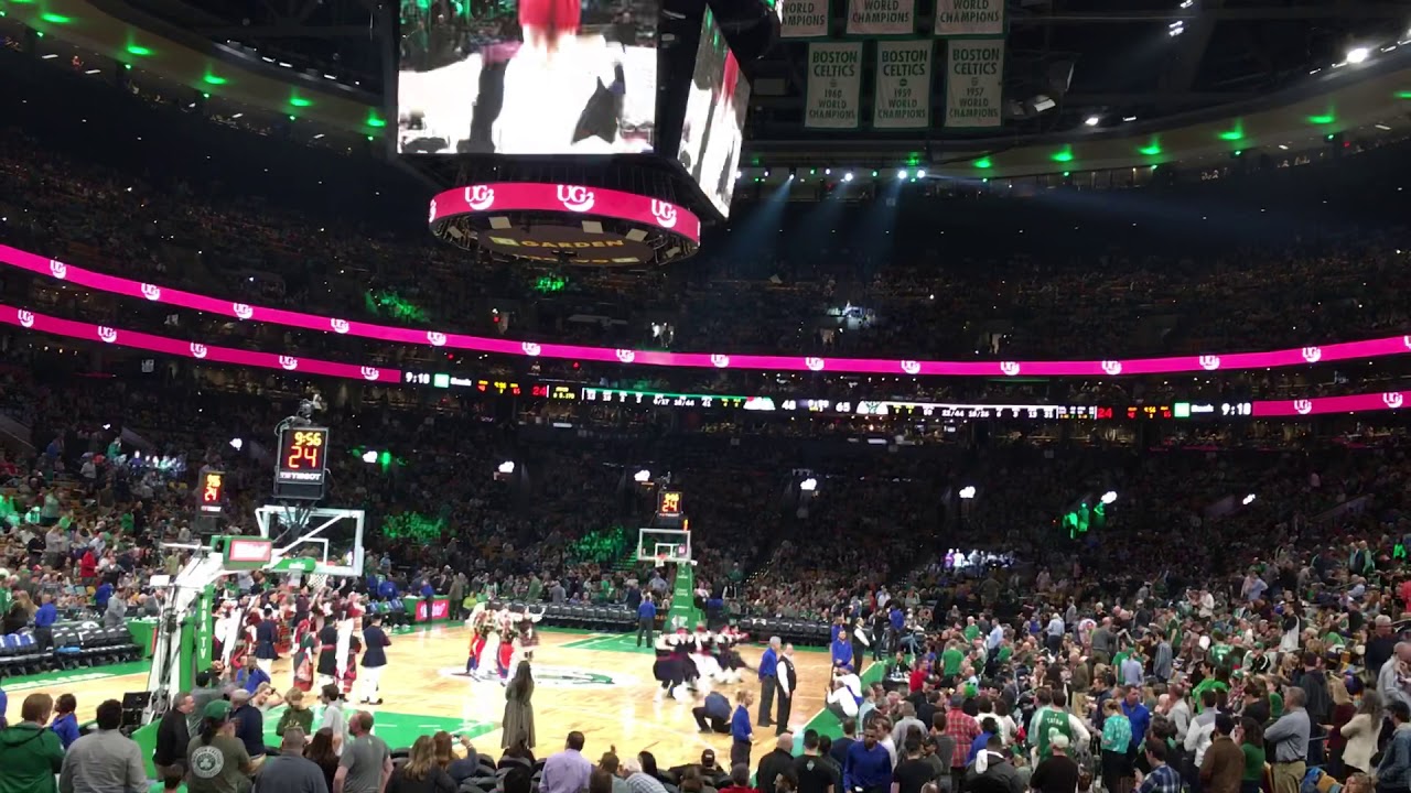 Ελληνική Βραδιά με τα Boston Celtics παίζει Νεκταριος Σαμολης. - YouTube