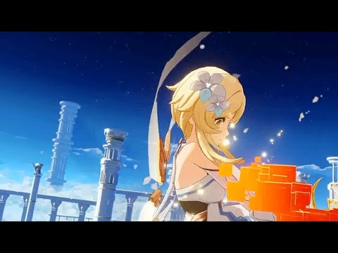 Genshin Impact Cutscene when you pick Aether as MC 720p | Japanese ...