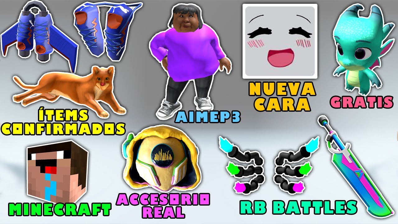 NOTICIAS DE ROBLOX - NUEVOS ACCESORIOS CONFIRMADOS, AIMPE3 EN ROBLOX ...