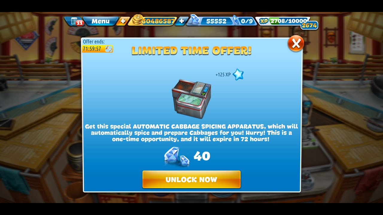 Cooking Fever - Korean Restaurant Level 21-25 - YouTube