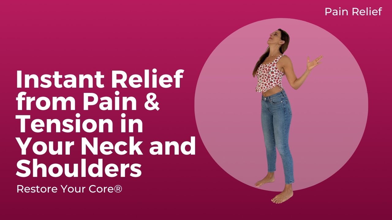 Tense, Tight, Uneven Shoulders? Instant Relief from Pain & Tension in ...