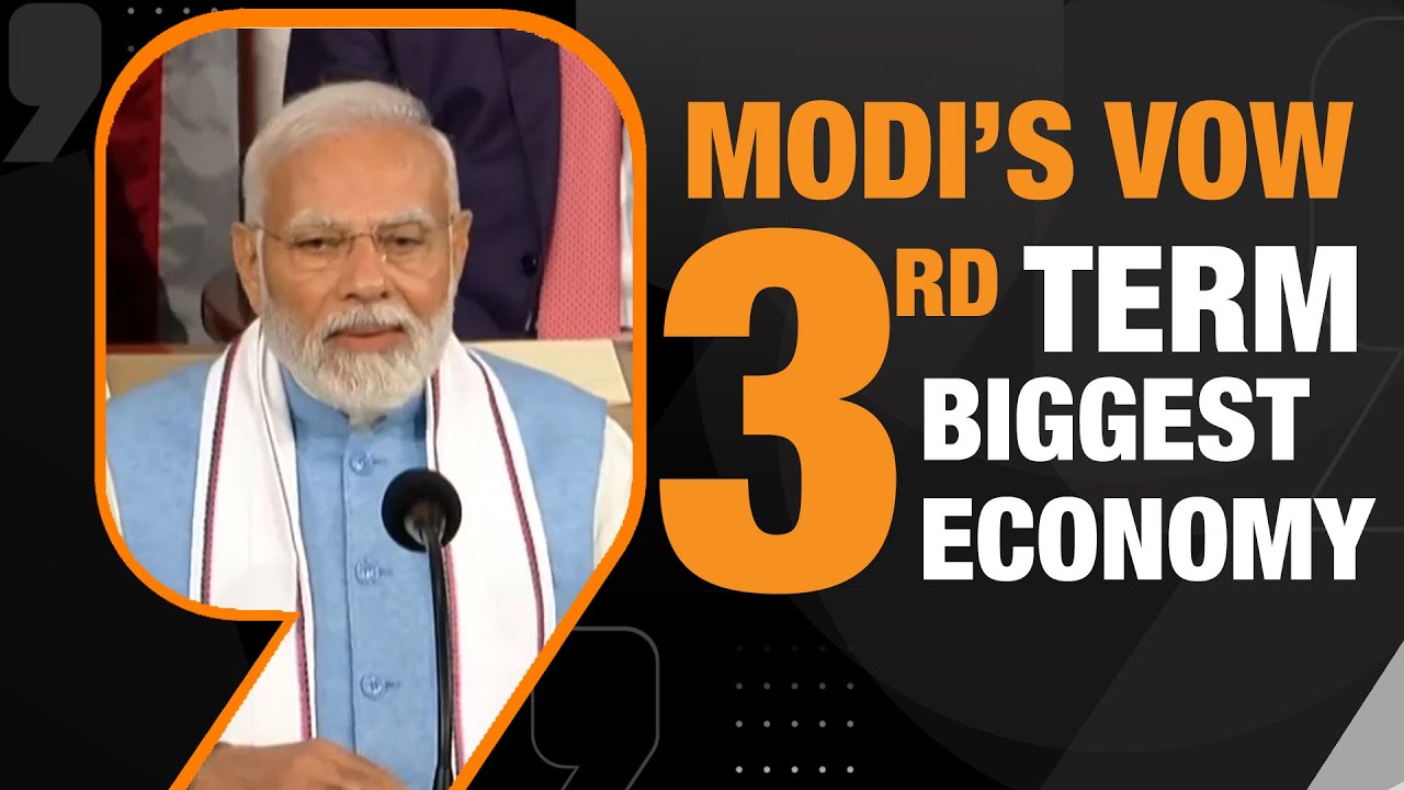 PM Modi Vows to Make India the 3rd Largest Economy in 3rd Term | News9 ...