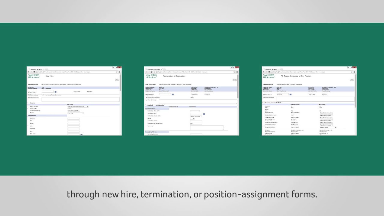 Position Control for Sage HRMS HR Actions - YouTube