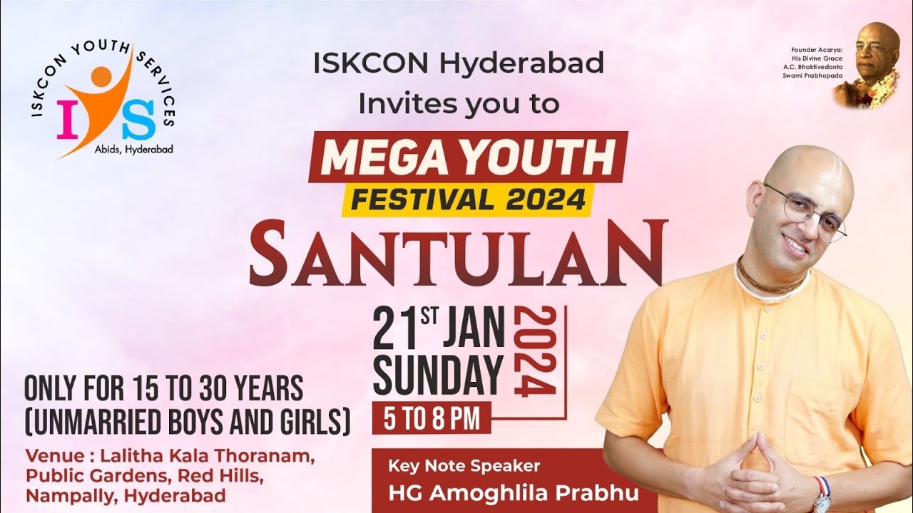 ISKCON - SANTULAN Youth Festival 2024 - YouTube
