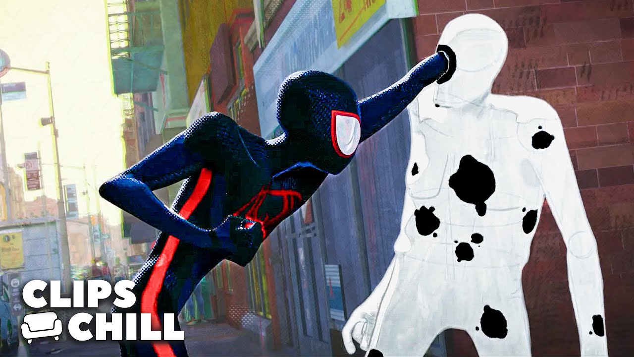 Lustiger Kampf: Miles vs. The Spot | Spider-Man: Across the Spider ...