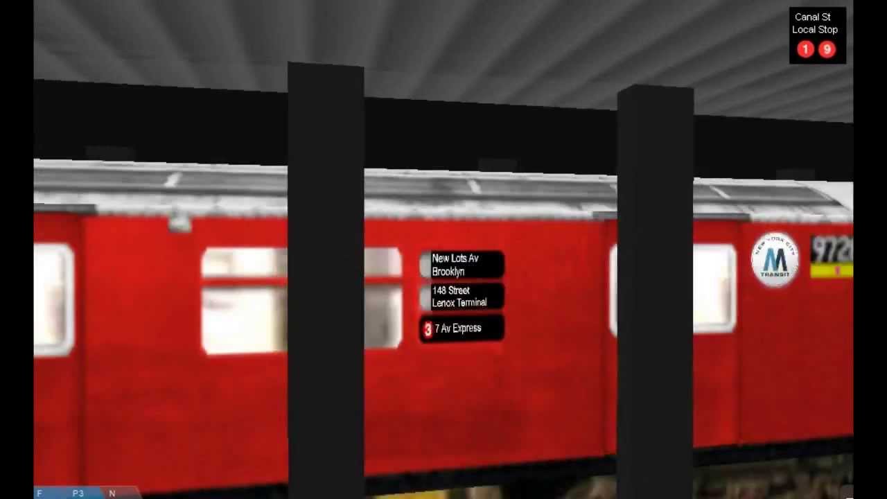OpenBVE: R33WF/R36WF (NIS) Train in action - YouTube