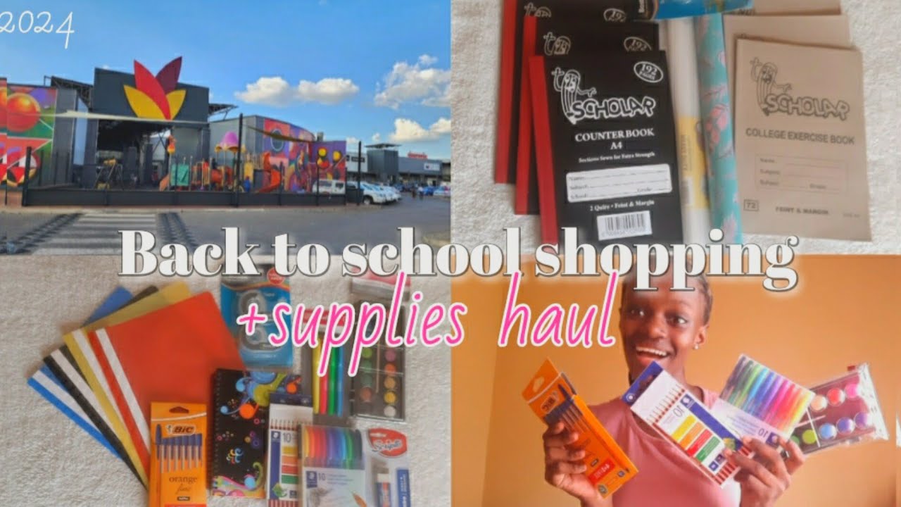 Back to school Shopping for stationary ️||2024 edition - YouTube