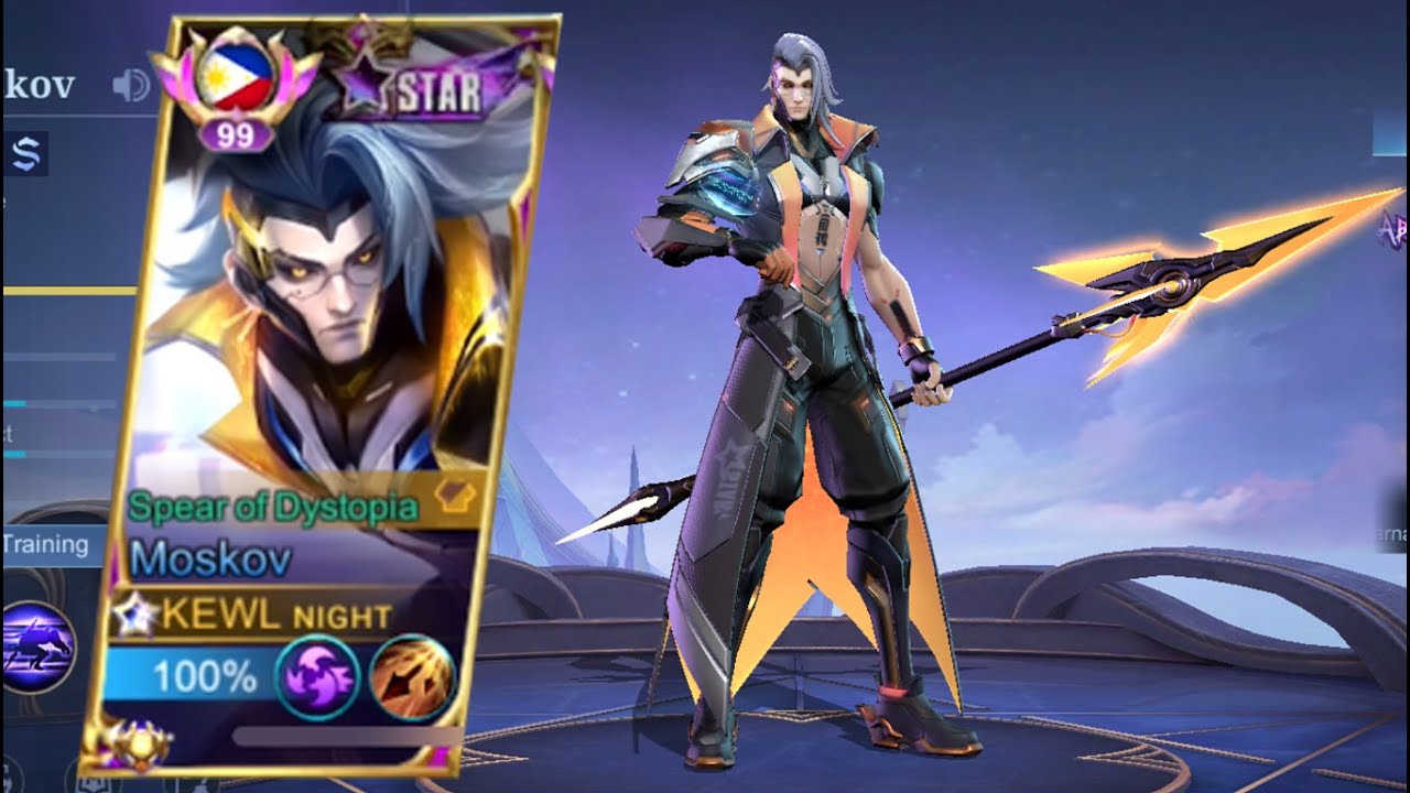 MOSKOV SPEAR OF DYSTOPIA! I SPENT 1200 DIAMONDS FOR THIS SKIN! IS IT ...