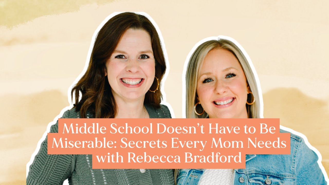 Middle School Doesn’t Have to Be Miserable: Secrets Every Mom Needs ...