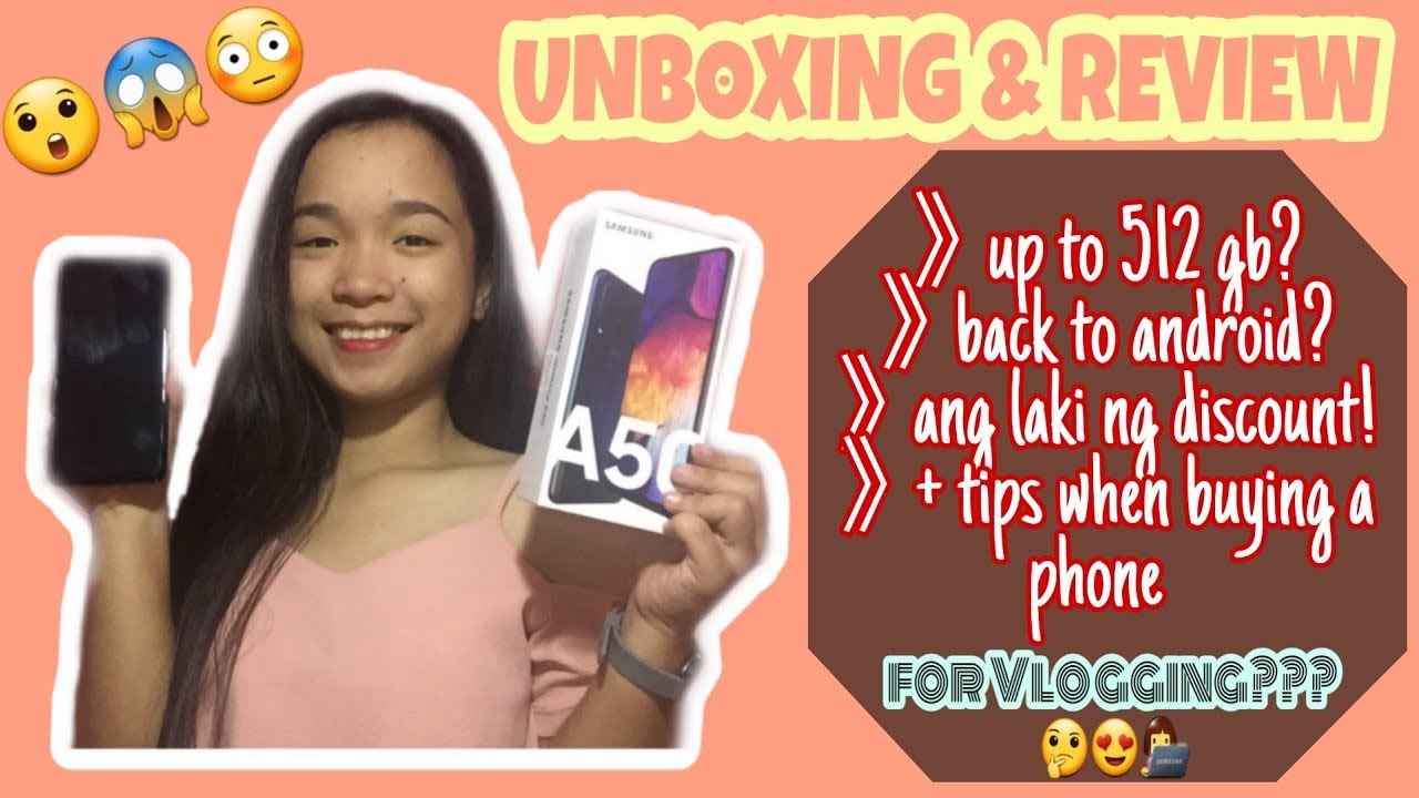 SAMSUNG GALAXY A50 UNBOXING! CAMERA & VIDEO TEST/REVIEW - YouTube