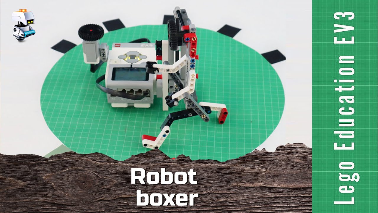 Robot boxer from Lego EV3 - YouTube