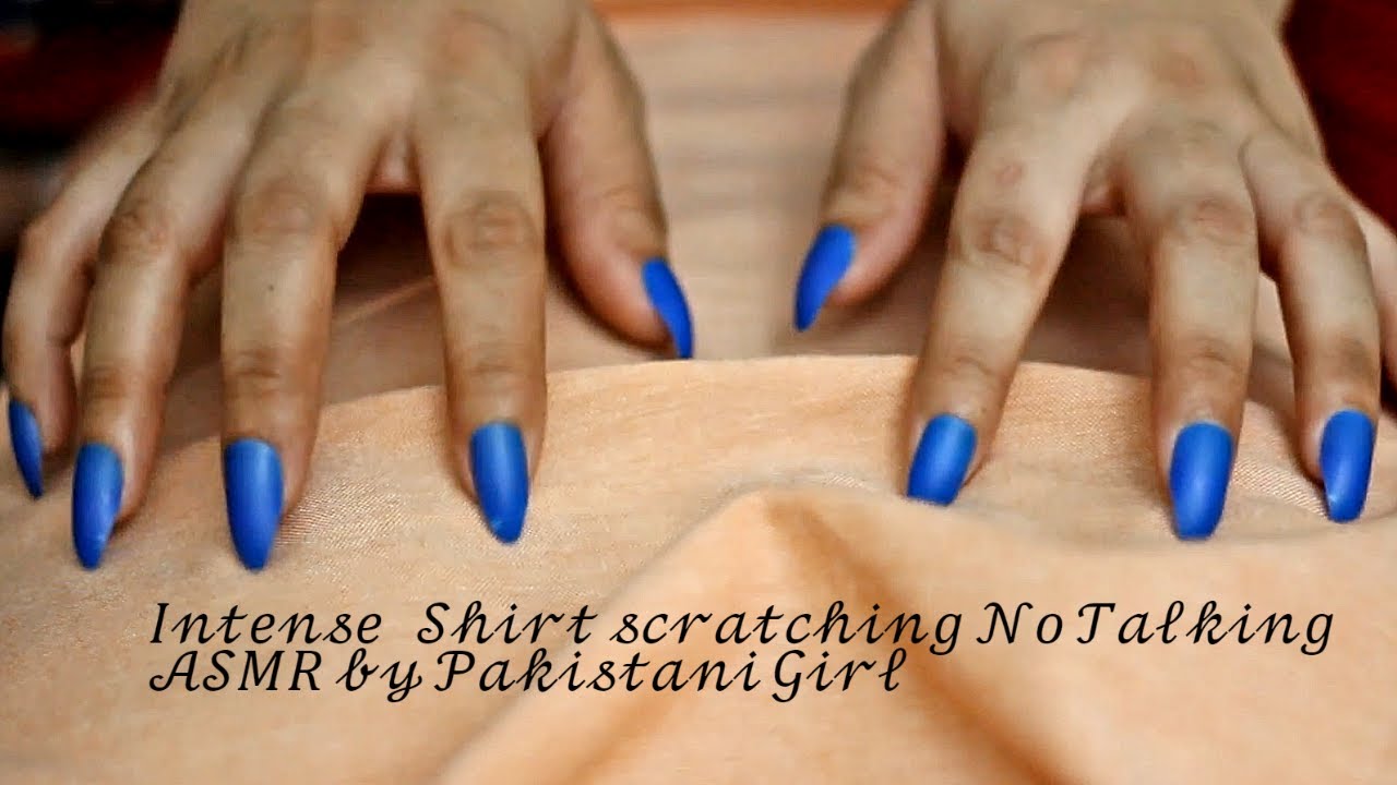 Intense Back Shirt Scratching Massage with no Talking by Pakistani girl ...