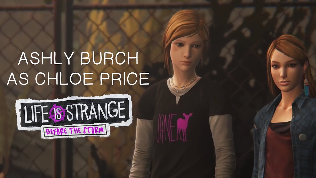 Ashly Burch as Chloe Price in Life is Strange: Before the Storm (Voice ...