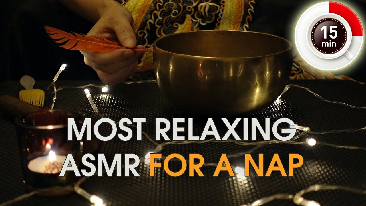 Most Relaxing ASMR For a Nap (With Tibetan Bowl) - YouTube