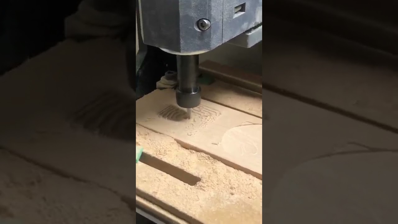 3d relief with cnc 3018 - YouTube