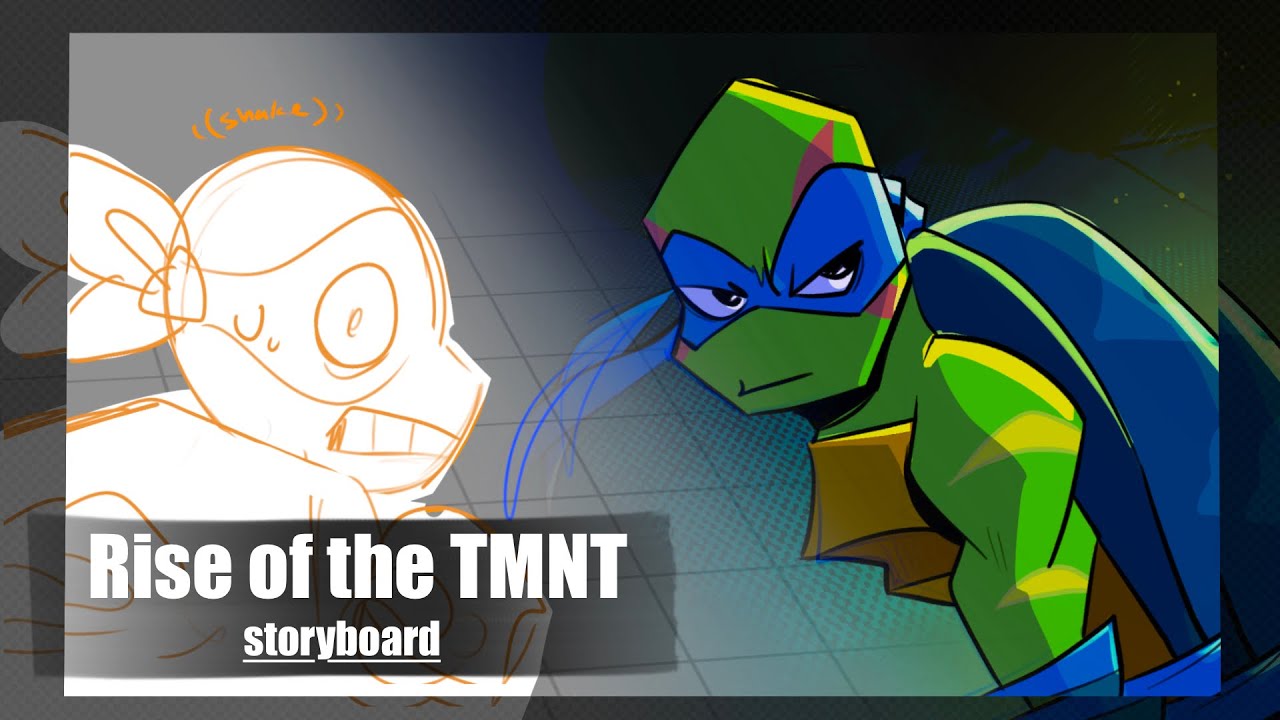 Rise of the TMNT storyboard animation | Fanmade - YouTube