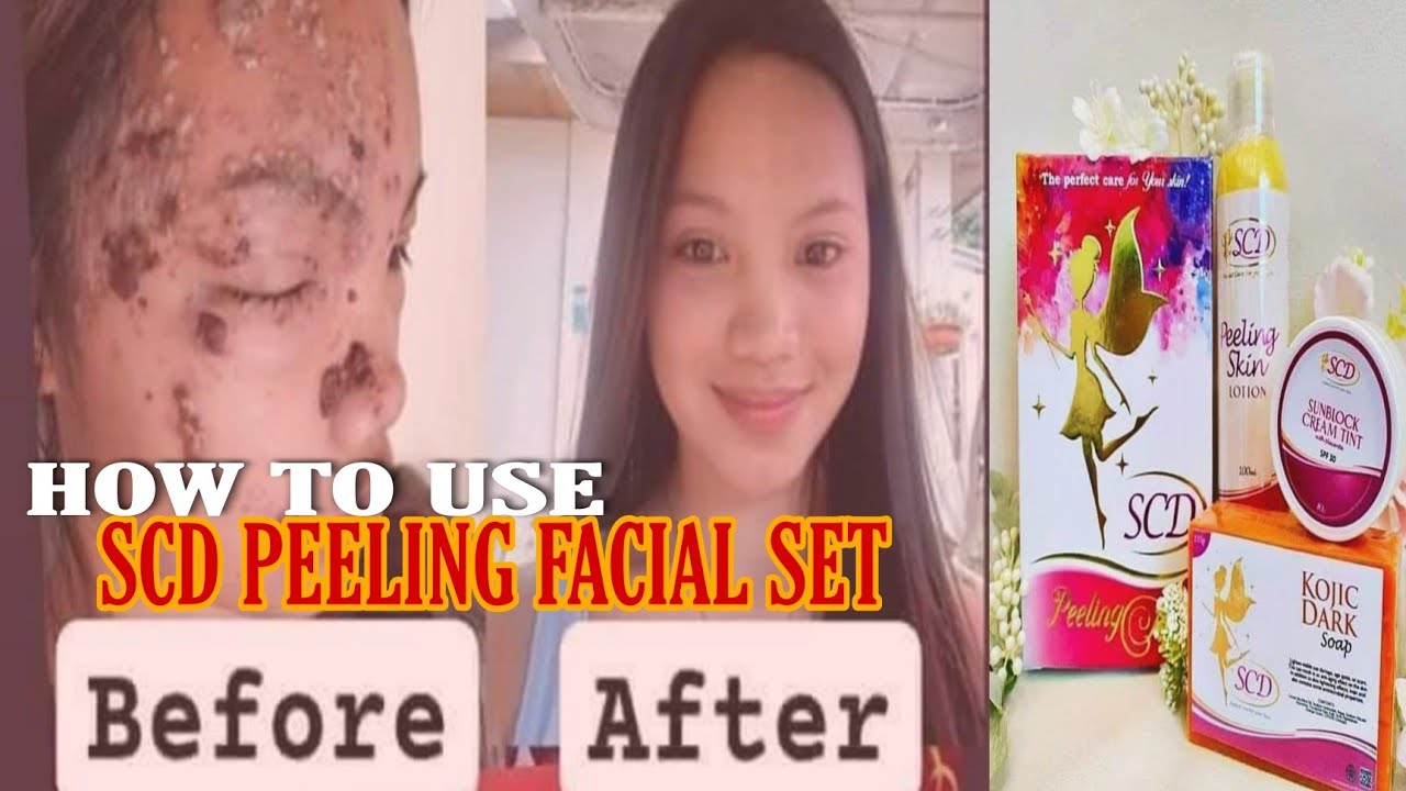 INSTRUCTIONS OF USING SCD PEELING FACIAL SET by TIGA-TK ONLINERS - YouTube