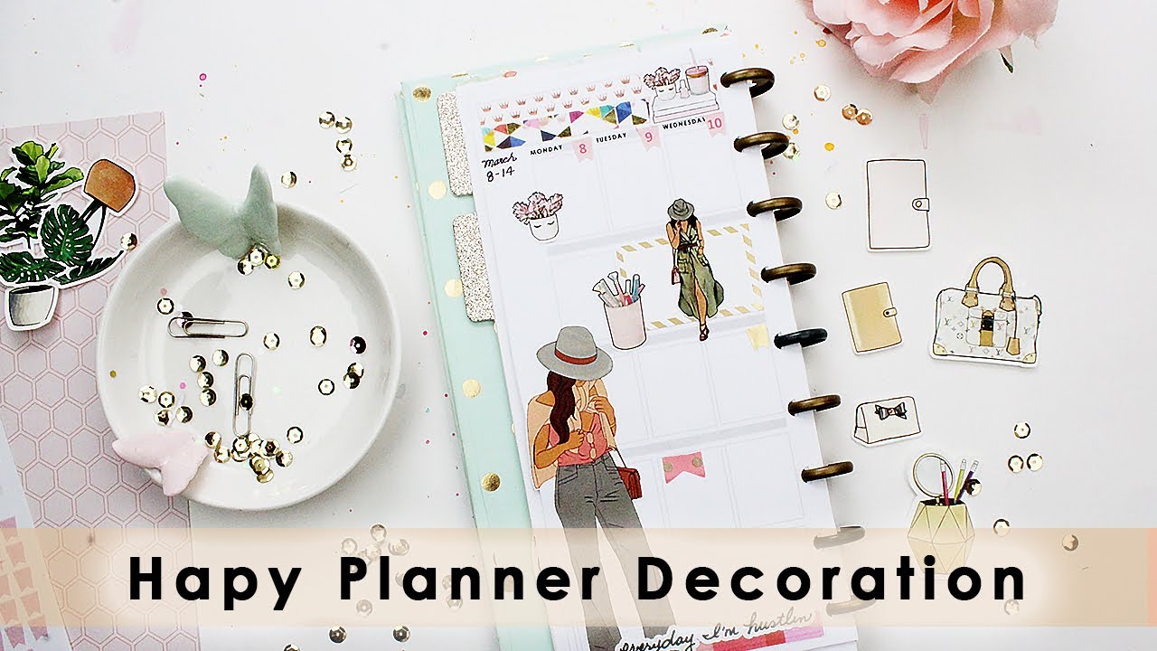 Plan with Me | Skinny Classic Happy Planner - YouTube