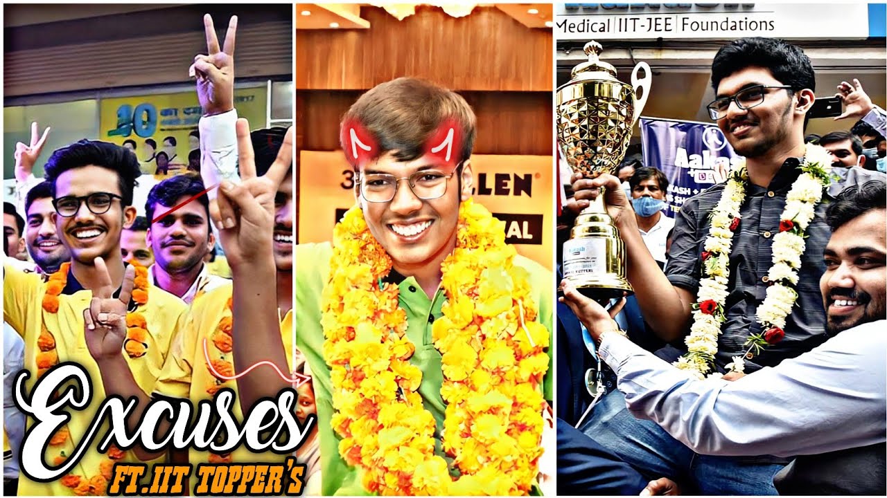 Jee Toppers || iit motivational status - YouTube
