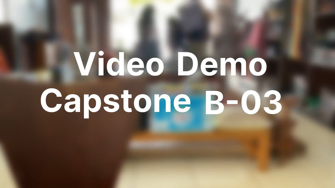 KELOMPOK B03 - CAPSTONE PROJECT DTETI FT UGM - YouTube