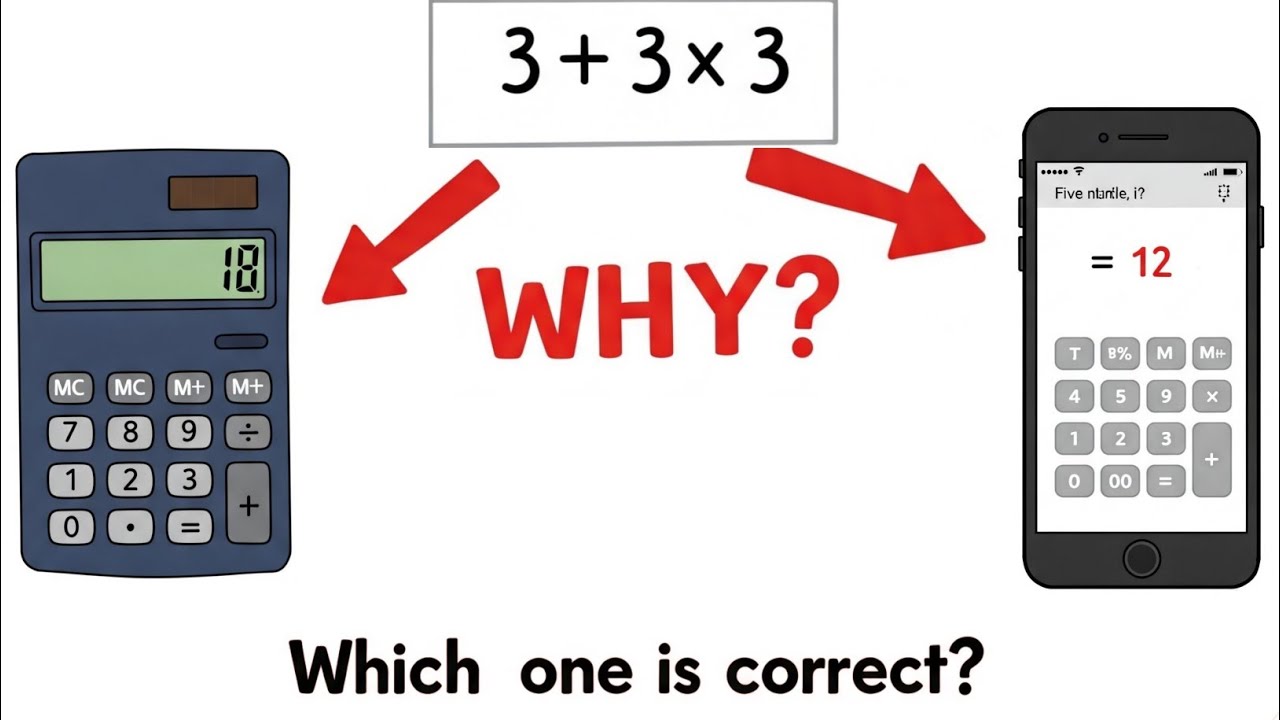 Why Your Calculator and Phone Answer Differ - YouTube