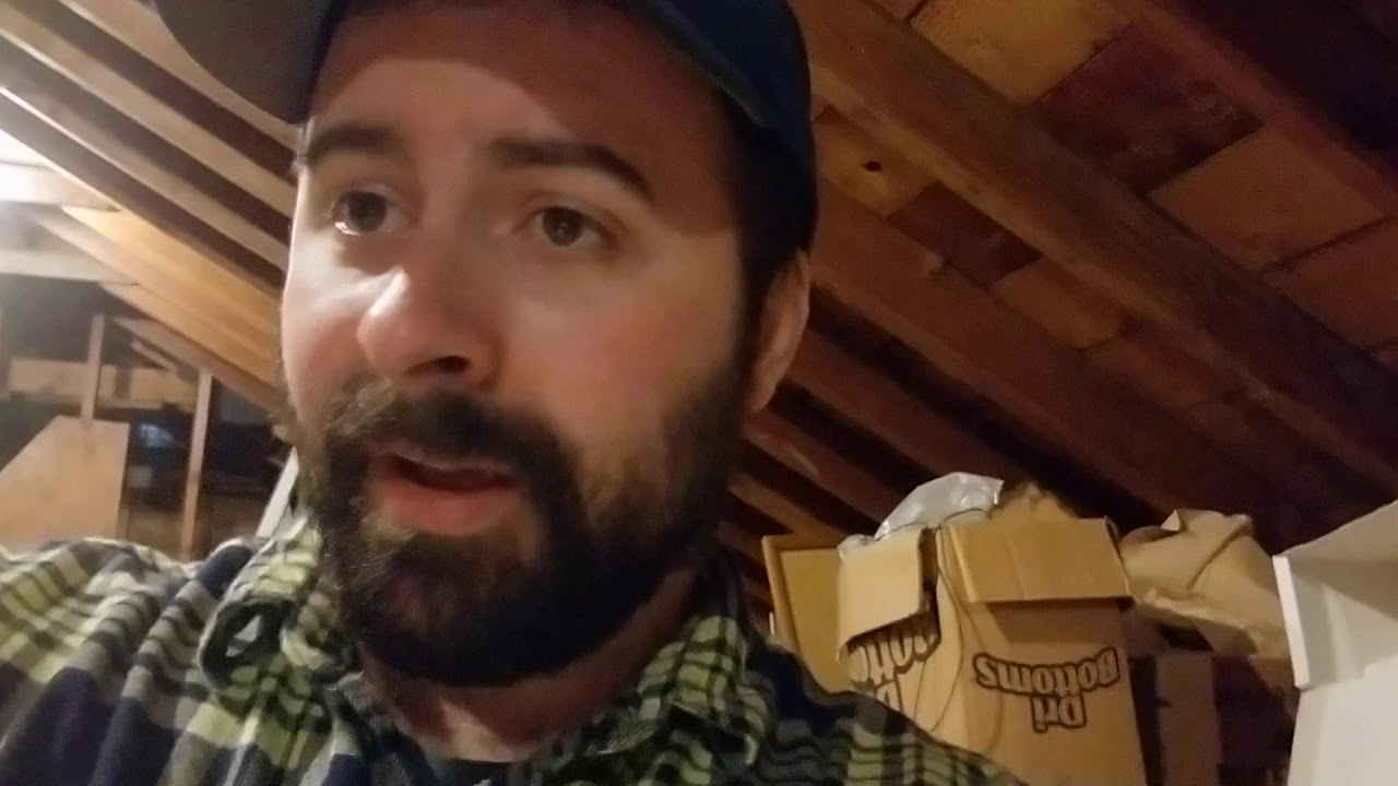 Hillside Horror House Attic Clean out! So much history up here! - YouTube