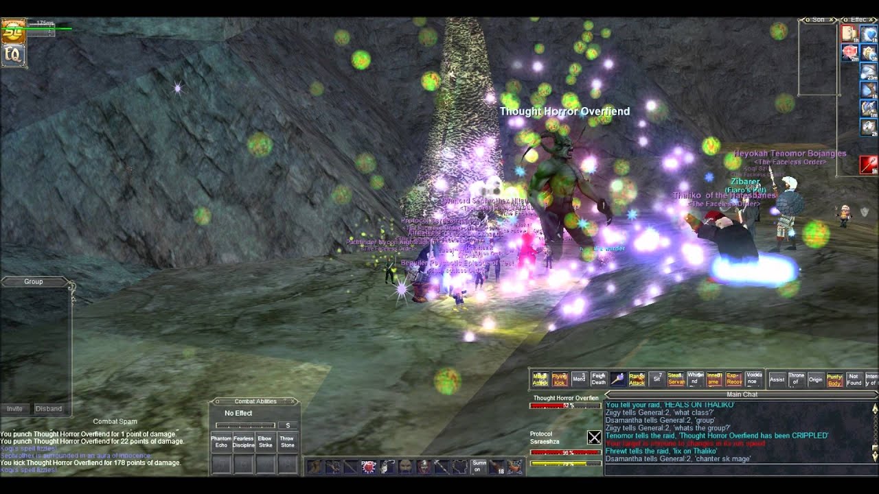 Everquest Thought Horror Overfiend Raid - YouTube