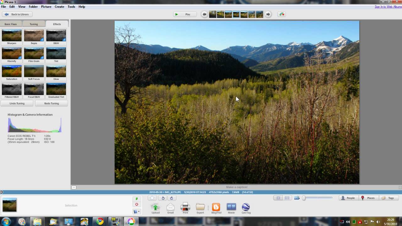 Quick look at Picasa - Organize and edit pictures and video - YouTube