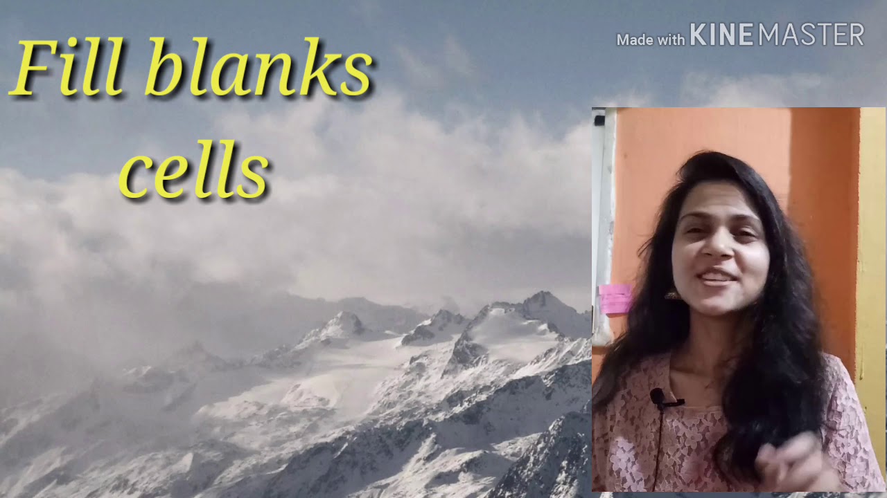 How To Fill Blanks Cells With Above Value MotherWorld YouTube How To Fill Blanks Cells With Above Value MotherWorld YouTube