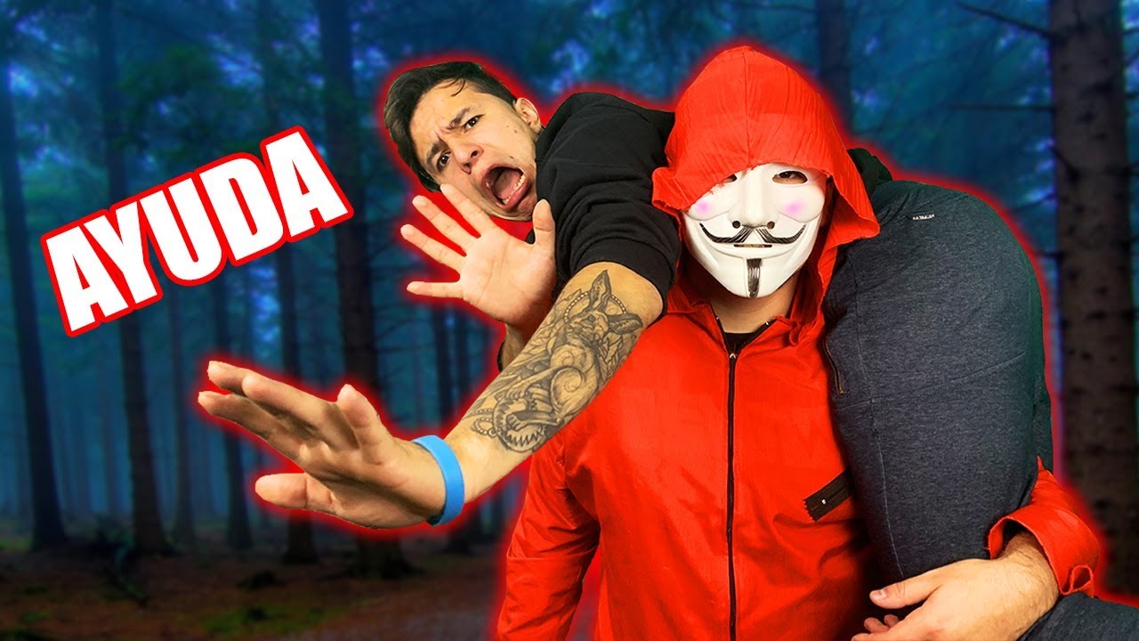 EL HATER SECUESTRA A PARCERICO *lo llevan a un bosque encantado* - YouTube
